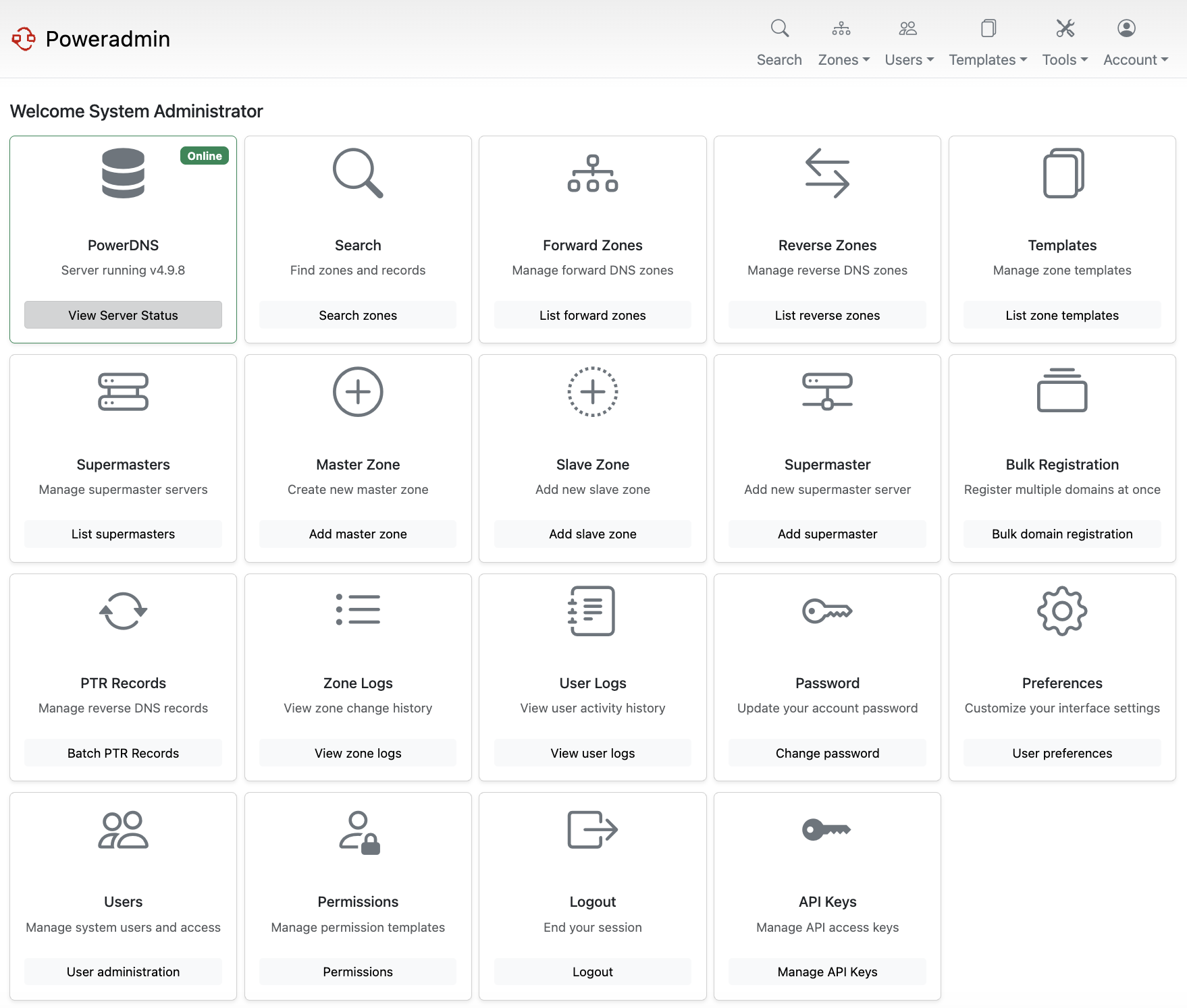 GitHub - poweradmin/poweradmin: A web-based control panel for PowerDNS